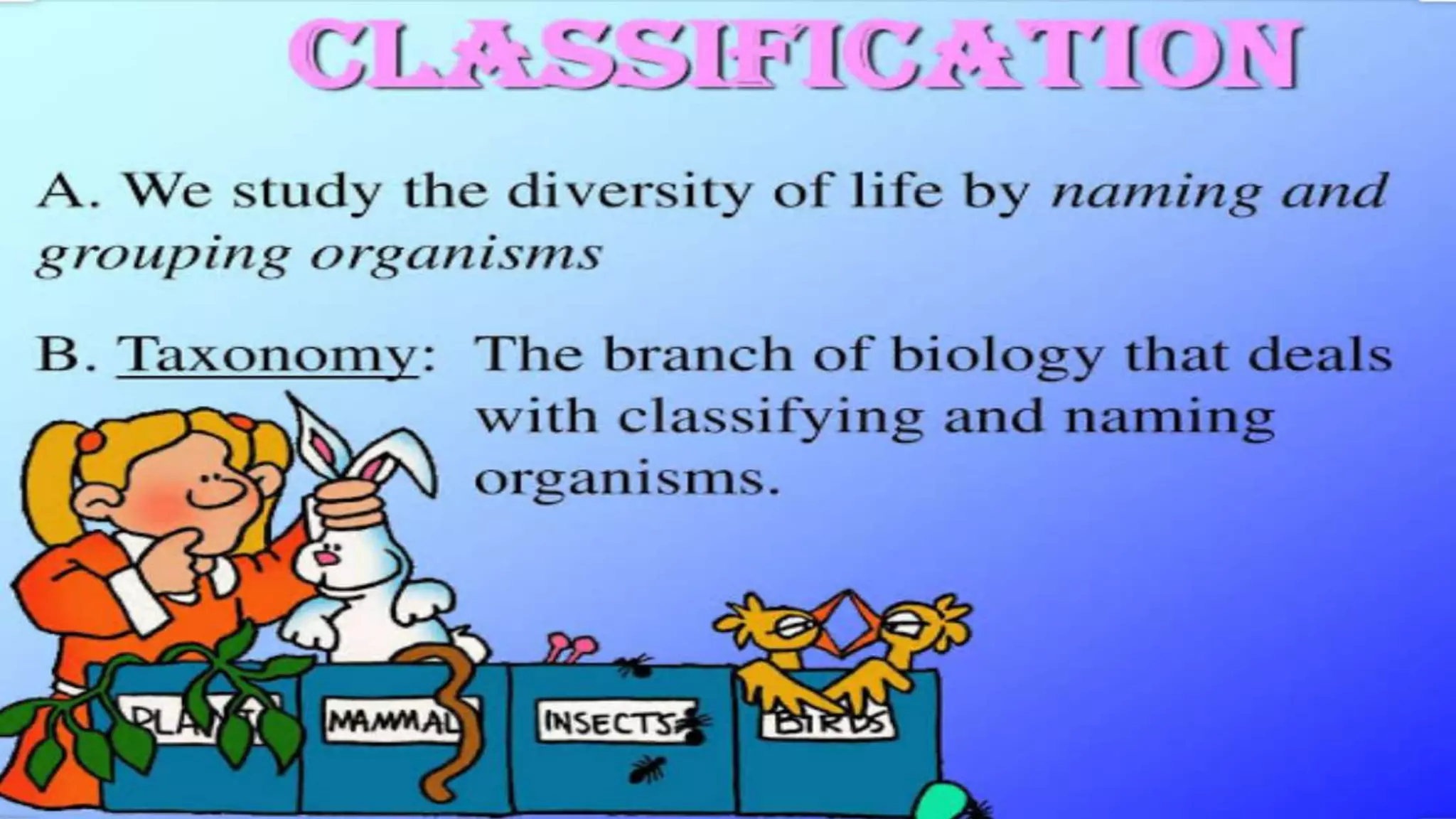Biological Classification | PPTX