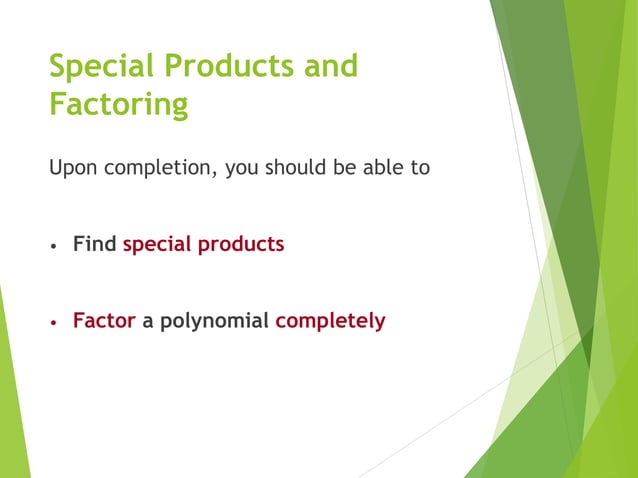 G8 Math Q1- Week 1-2 Special Products and Factors (1).pptx