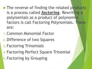 G8 Math Q1- Week 1-2 Special Products and Factors (1).pptx