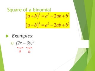 G8 Math Q1- Week 1-2 Special Products and Factors (1).pptx
