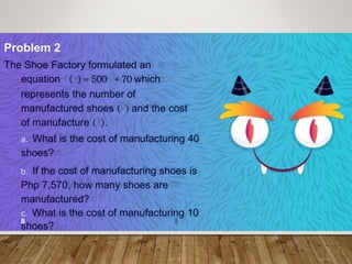 G8 Math Q2- Week 5- Problems Involving Linear Function.ppt