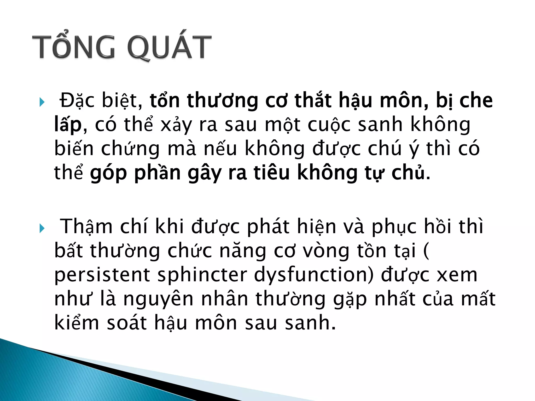 PHÒNG NGỪA VÀ XỬ TRÍ RÁCH TẦNG SINH MÔN PHỨC TẠP | PDF