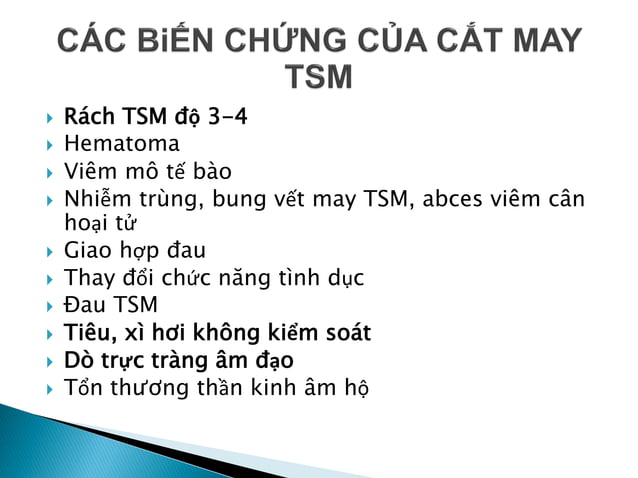 PHÒNG NGỪA VÀ XỬ TRÍ RÁCH TẦNG SINH MÔN PHỨC TẠP | PDF