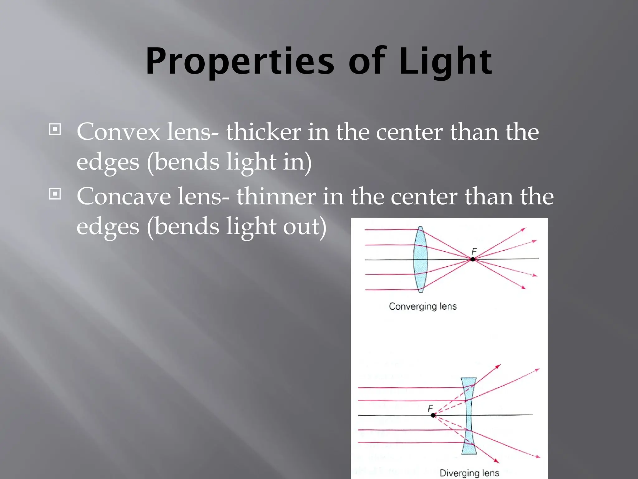 properties of light lesson for grade 8 students | PPTX