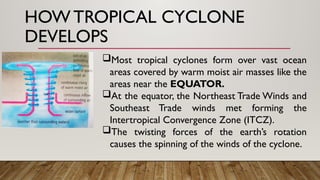 What is Typhoon? How Typhoon develop? How to track typhoon. | PPT