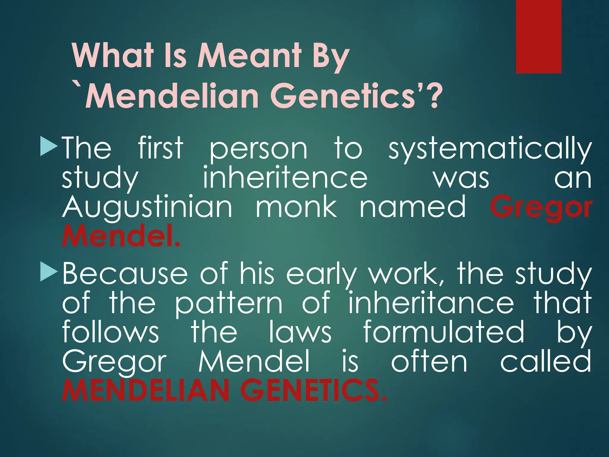 G8 Science Q4- Week 3-Patterns-of-Inheritance.ppt | Genetics | Science
