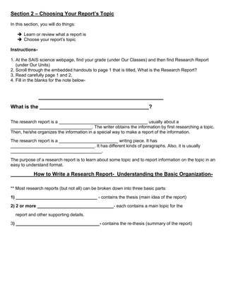 G8 Term 2 other handouts and notes | PDF