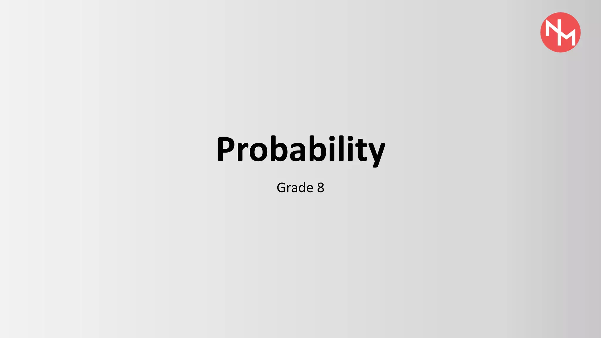 Grade 8 Probability Cambridge [PPT] | PDF