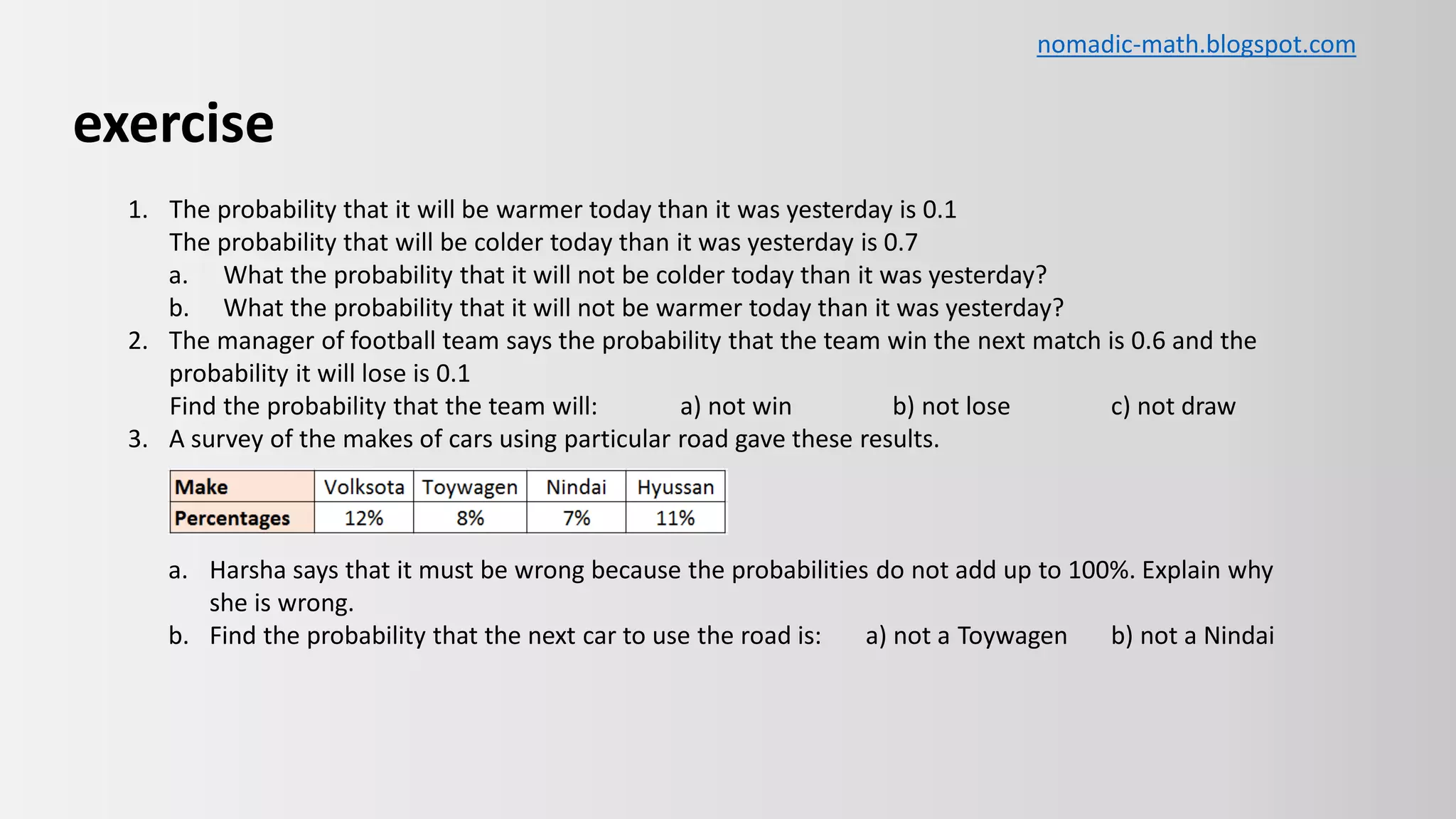Grade 8 Probability Cambridge [PPT] | PDF