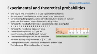 Grade 8 Probability Cambridge [PPT] | PDF