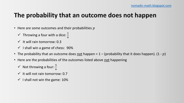 Grade 8 Probability Cambridge [PPT] | PDF