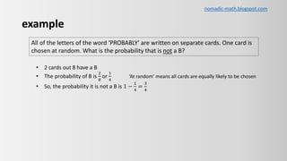Grade 8 Probability Cambridge [PPT] | PDF