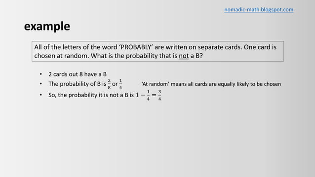 Grade 8 Probability Cambridge [PPT] | PDF