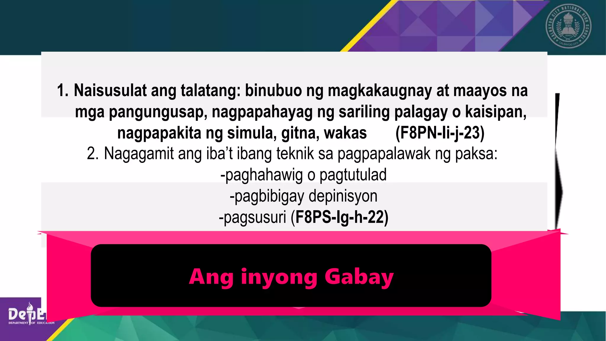 G8_Week 6 PAGTATALATA AT PAGPAPALAWAK NG PAKSA.pptx