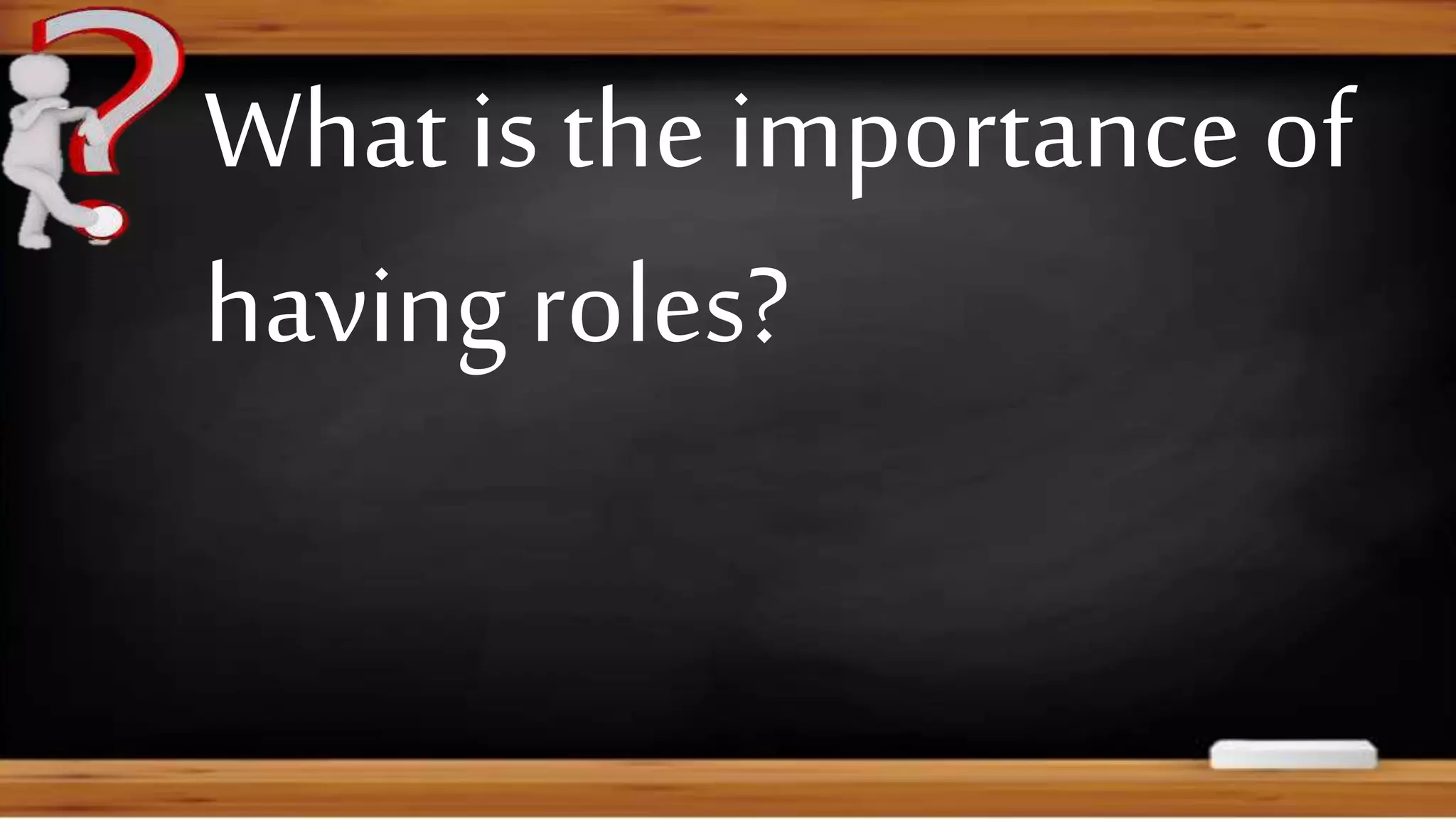 G9 eng-u1-l1-recognizing roles in life | PPTX