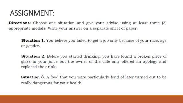 Expressing Permission, Obligation and Prohibition using Modals.pptx
