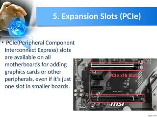 G9-Quarter 2 Motherboard PowerPoint lesson | PPT