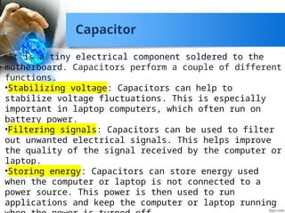 G9-Quarter 2 Motherboard PowerPoint lesson | PPT