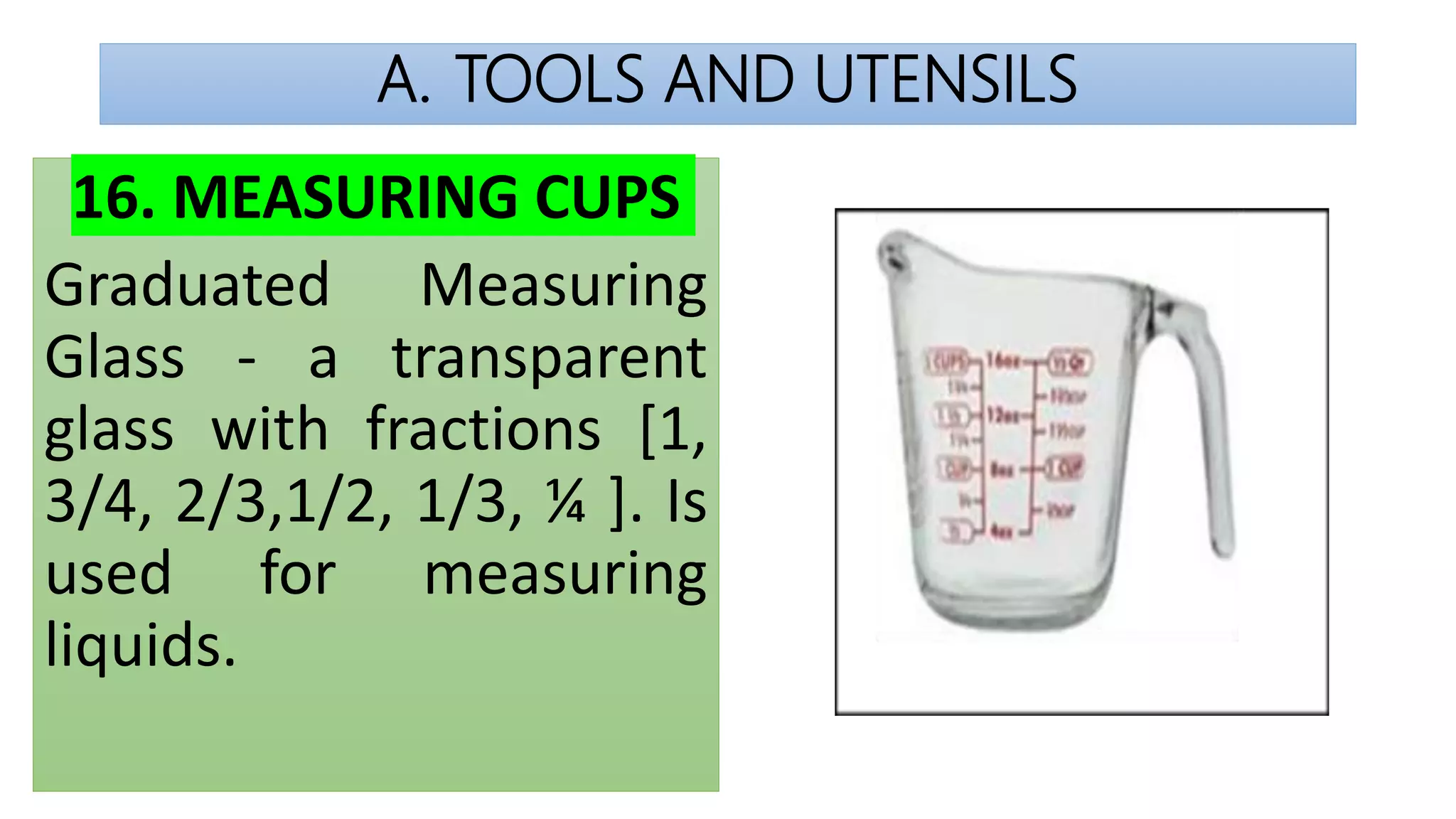 Tools, utensils and equipment in preparing sandwiches | PPTX