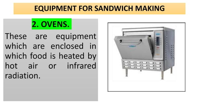 Tools, utensils and equipment in preparing sandwiches | PPTX