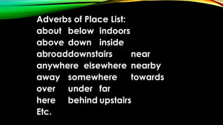 G9 ADVERBS G9 ADVERBS G9 ADVERBS G9 ADVERBS.pptx