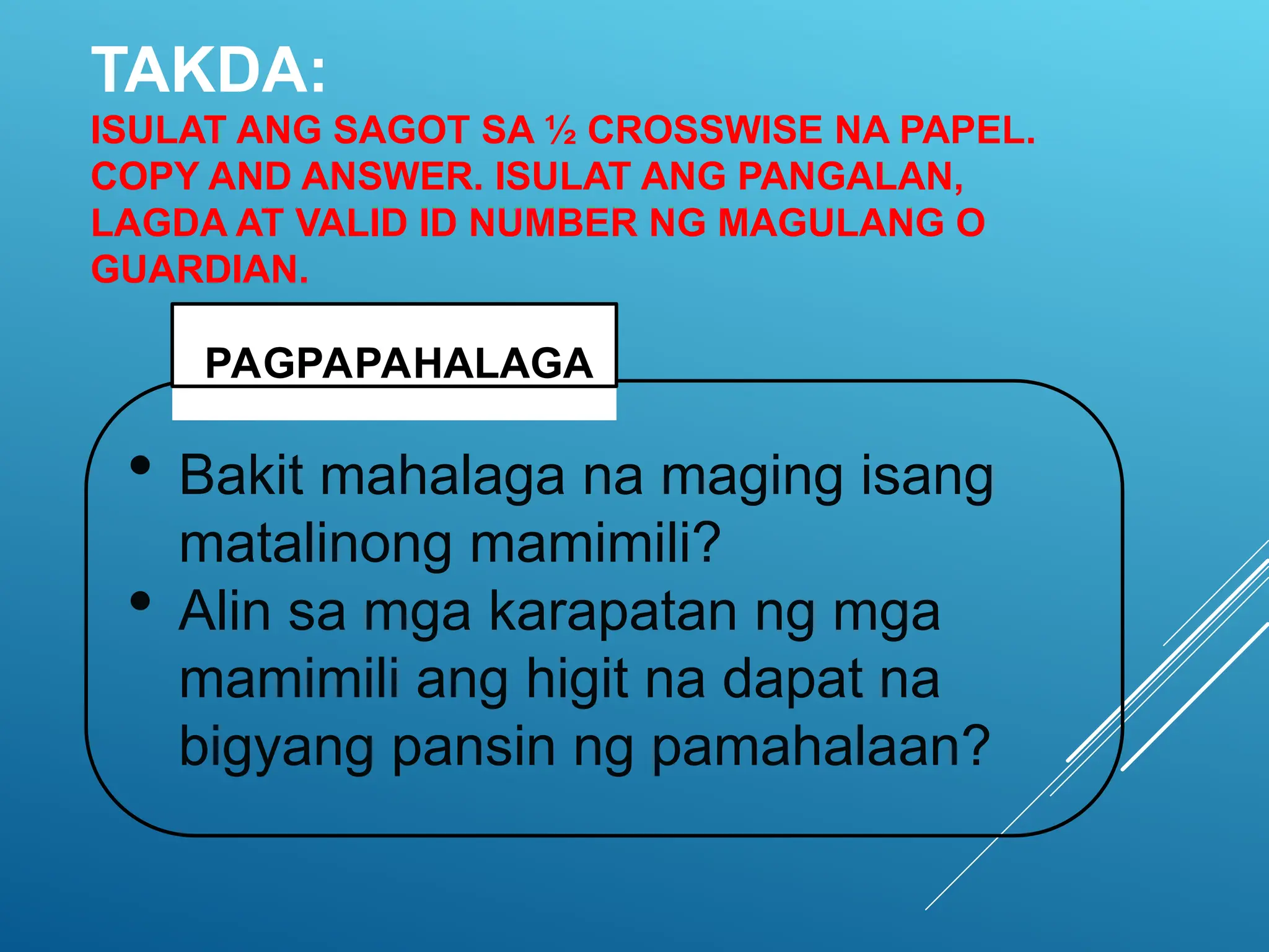 G9 AP Q1 Week 7 Karapatan at Tungkulin ng Mamimili.ppt