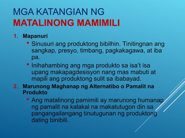 G9 AP Q1 Week 7 Karapatan at Tungkulin ng Mamimili.ppt