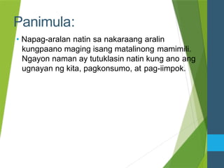 G9 AP Q3 Week 8 Pag-iimpok at Pamumuhunan.pptx