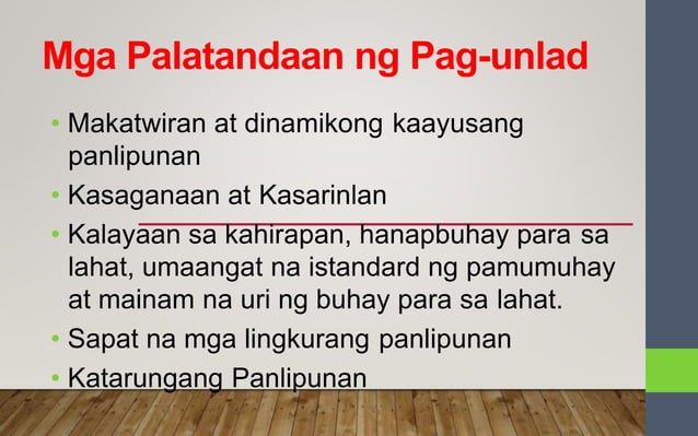 G9 AP Q4 Week 1 Palatandaan ng Pambansang kaunlaran.pptx