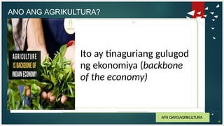 G9 Araling Panlipunan Q4 Week 3 Agrikultura.pptx