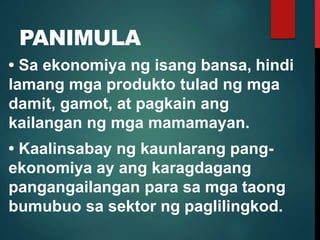 G9 AP Q4 Week 6 Sektor ng Paglilingkod.pptx