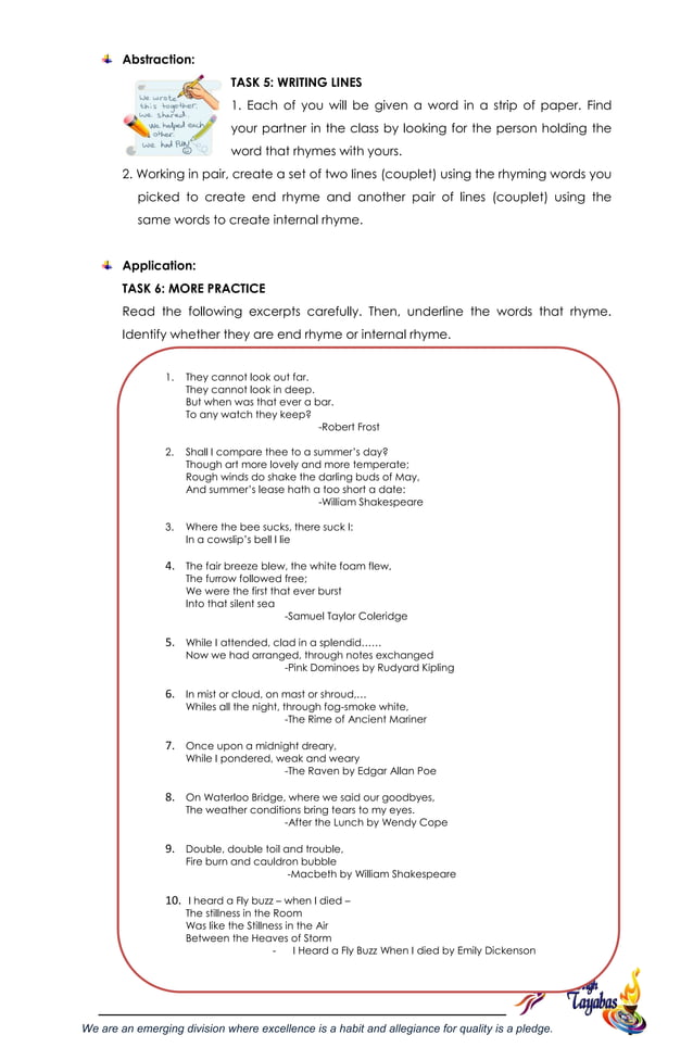 G9 english lesson exemplar 1st quarter | PDF