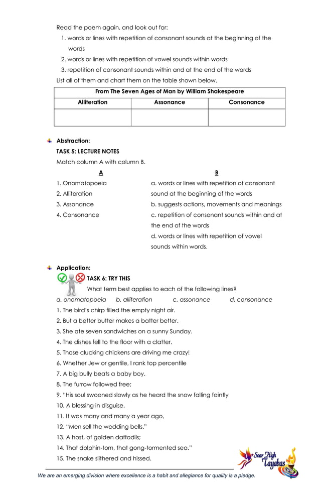 G9 english lesson exemplar 1st quarter | PDF