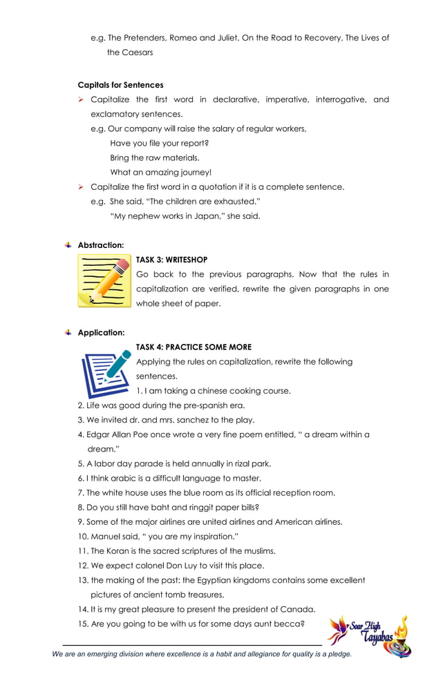 G9 english lesson exemplar 1st quarter | PDF