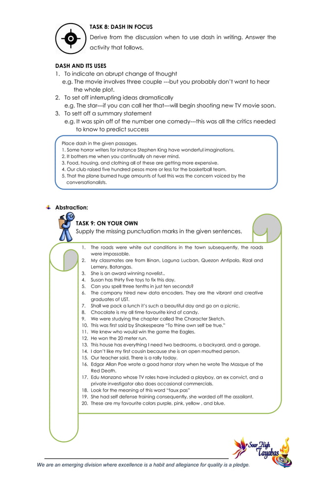 G9 english lesson exemplar 1st quarter | PDF