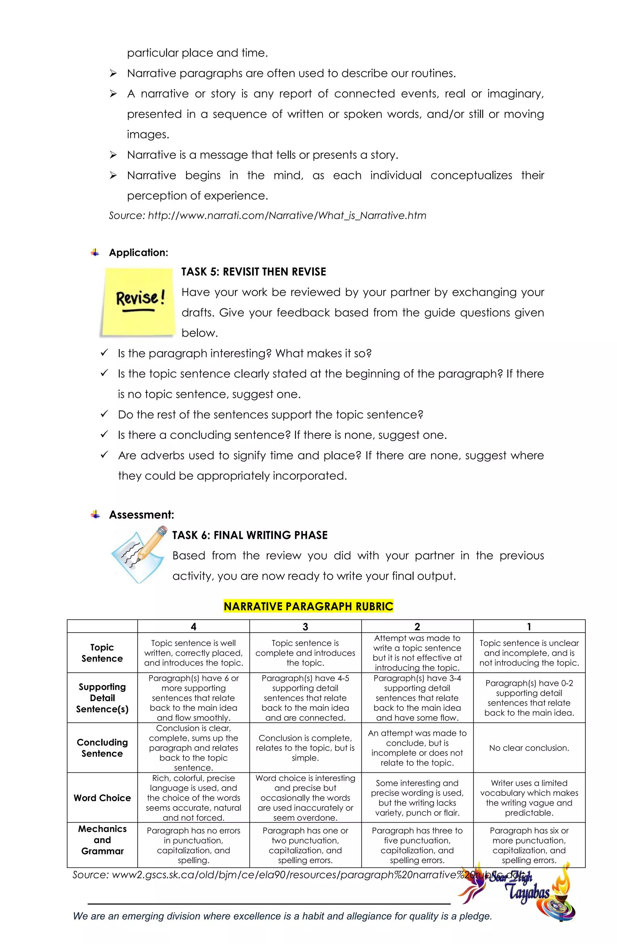 Grade 9 english lesson exemplar 2nd quarter | PDF