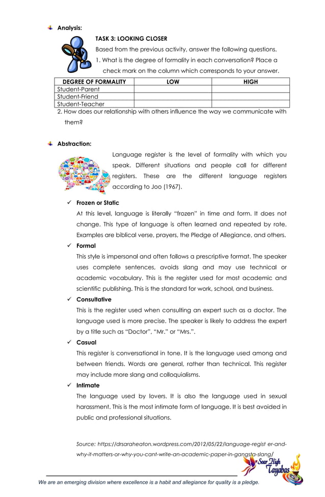 Grade 9 english lesson exemplar 2nd quarter | PDF