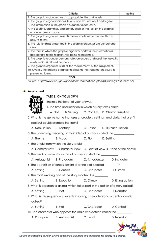 Grade 9 english lesson exemplar 2nd quarter | PDF