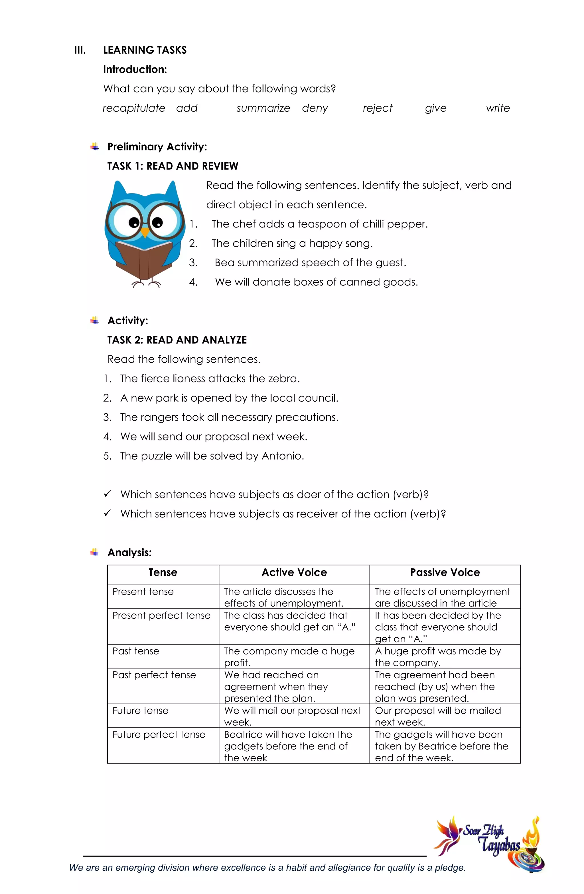 Grade 9 english lesson exemplar 4th quarter | PDF