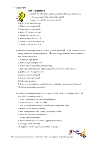 Grade 9 english lesson exemplar 4th quarter | PDF