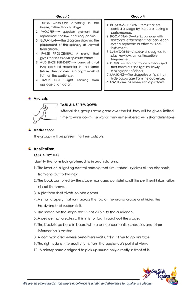 Grade 9 English Lesson Exemplar 4th Quarter PDF Grade 9 English Lesson Exemplar 4th Quarter PDF
