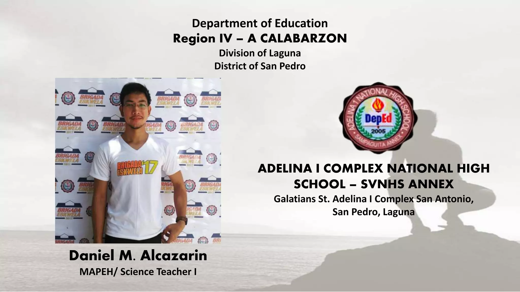 Grade 9 Health. First Quarter. Lesson 1. The Concepts of Community and ...