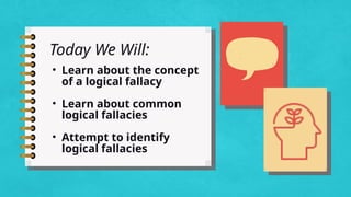 G9 Logical Fallacies Presentation and Lesson | PPTX