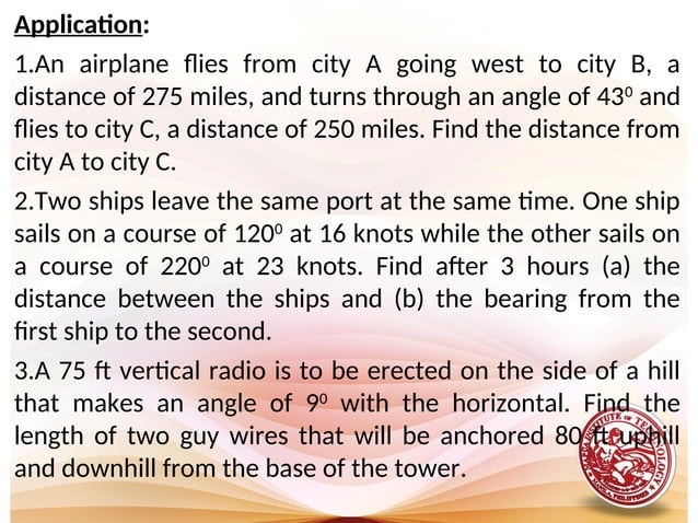 G9 Math Q4- Week 6-8 Problems involving sines.ppt