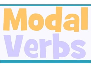 Grade Nine Modal Verbs PowerPoint Presentation | PPTX