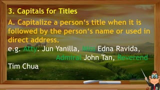 Rules on Capitalization in English.When you read poems, you don‘t pause ...