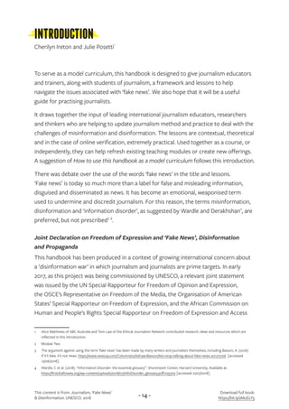 Journalism fake news disinformation | PDF