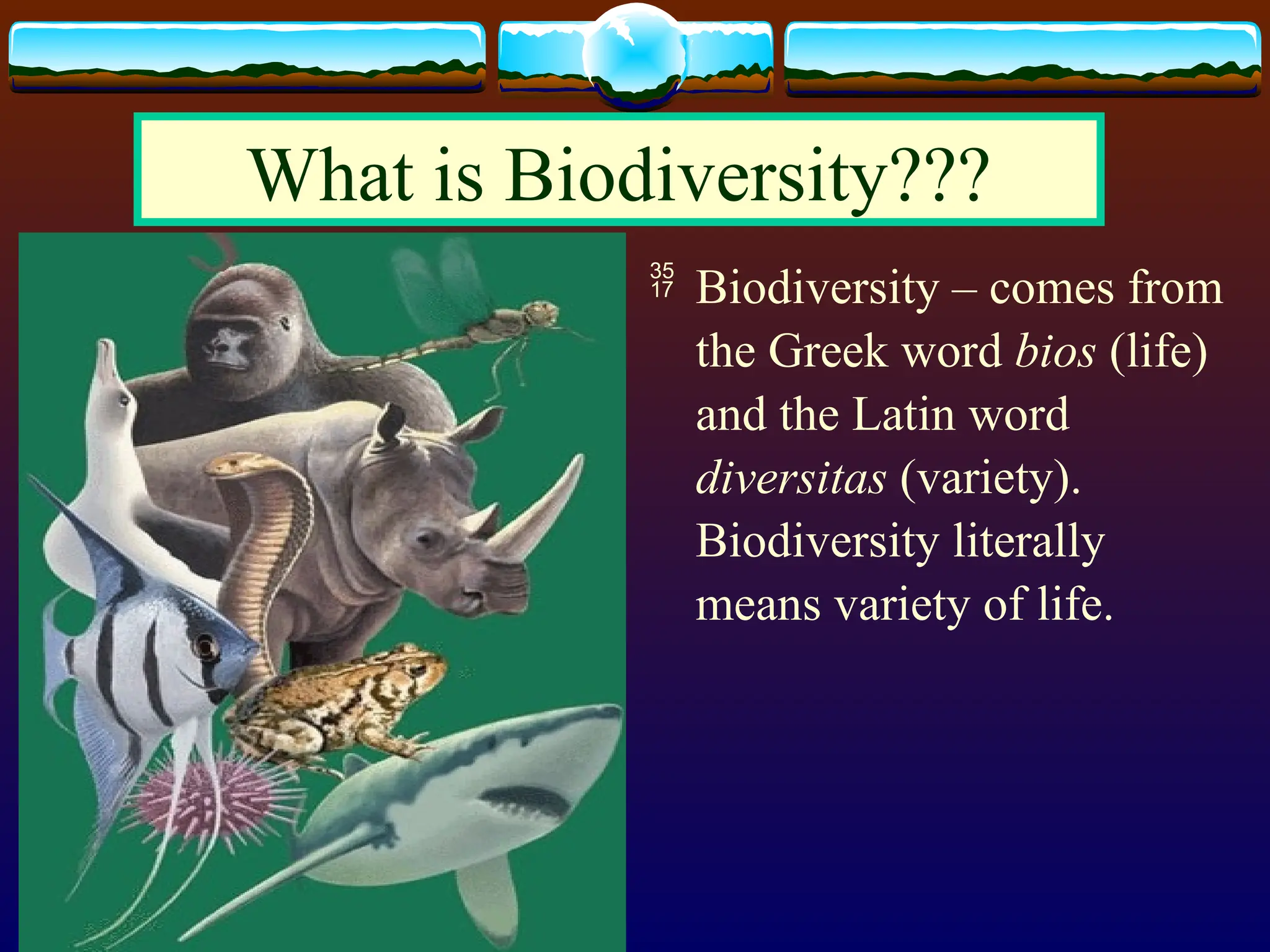 [G9 Science - Q1] Introduction to Biodiversity and Classification.pptx ...