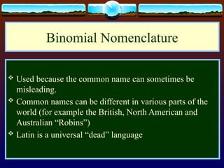 [G9 Science - Q1] Introduction to Biodiversity and Classification.pptx ...