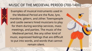 G9 Vocal and Instrumental Music of Medieval, Renaissance and Baroque ...